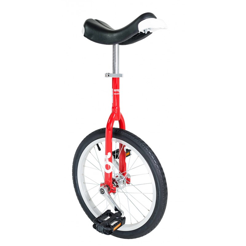 Monocycle débutant ONLY-ONE 18" Rouge QU-AX
